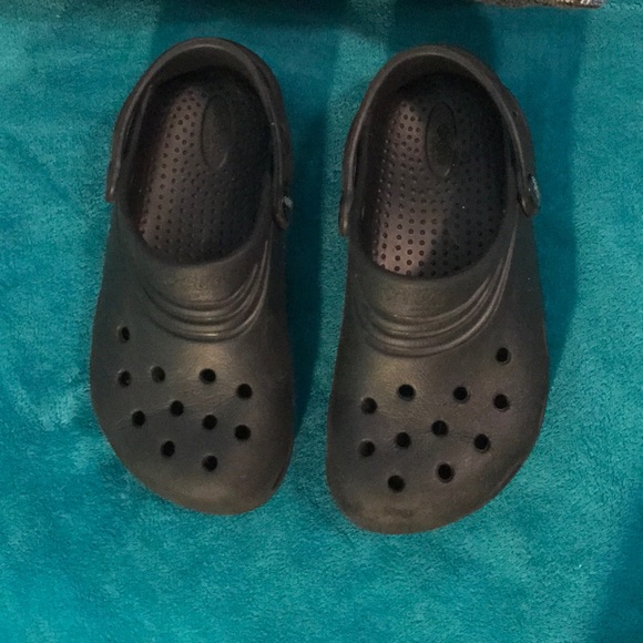 CROCS | Shoes | Almost New Barely Used Black Crocs Jibbitzcrocs | Poshmark